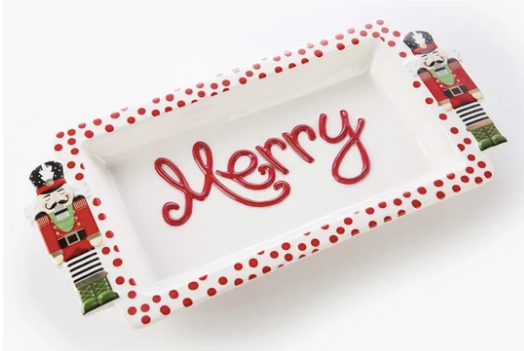 Nutcracker Rect Dish | Juniper Hill Home